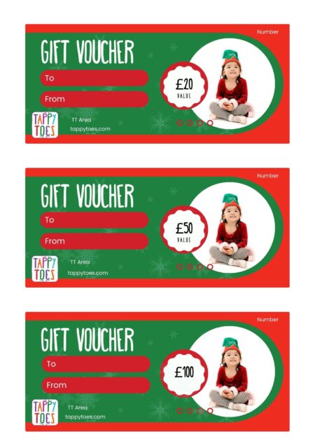 Choose a Tappy Toes Gift Card this Christmas - Tappy Toes